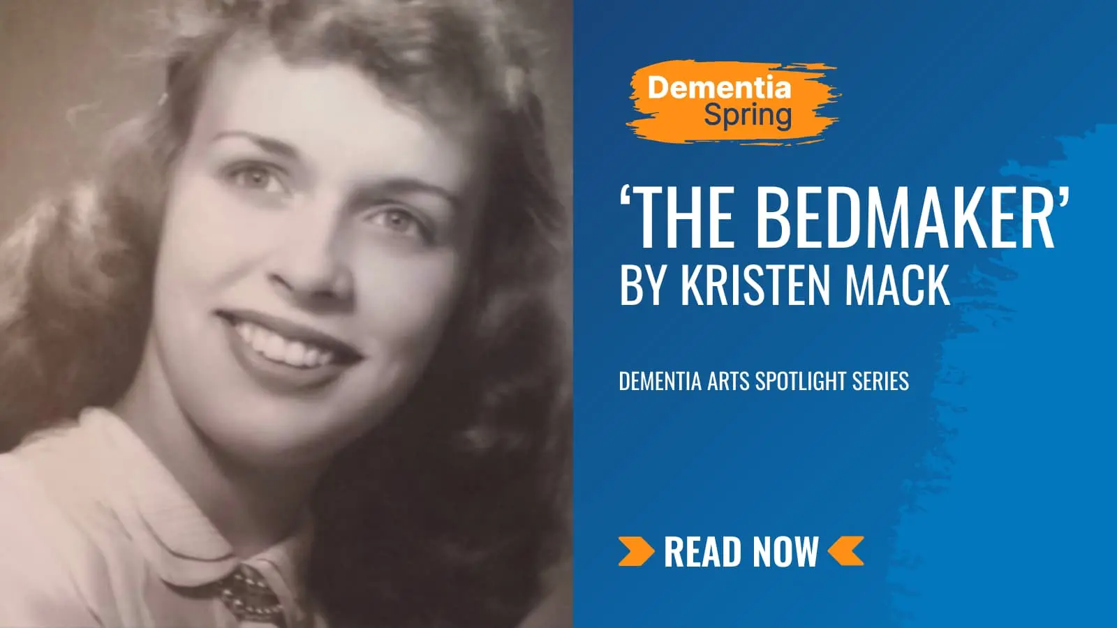 ‘The Bedmaker’ by Kristen Mack - Dementia Spring